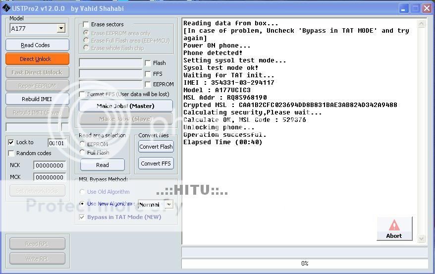 Samsung a177 unlock done !!! - GSM-Forum