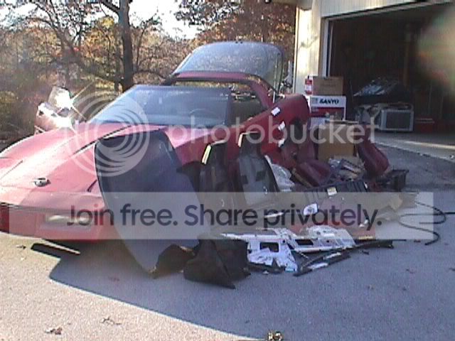 vette-in-a-box, before, in the middle, and after photos ...
